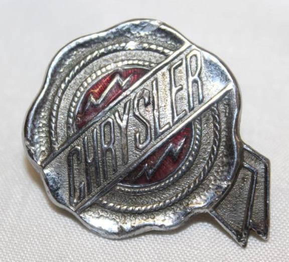 1920's-1930's Chrysler Motor Car Co Emblem Badge Auction