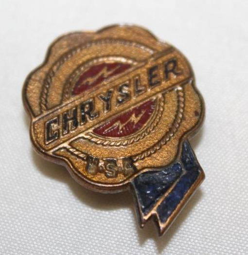 1920's-1930's Chrysler Motor Car Co Emblem Badge Auction