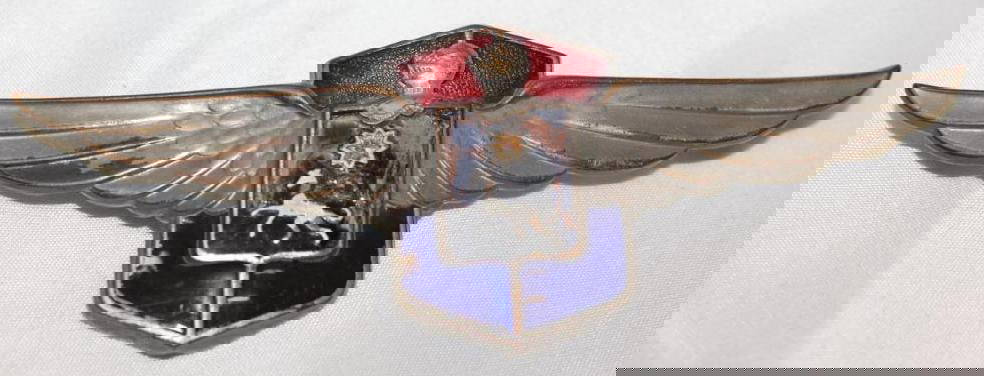 1927 1930 Cadillac Lasalle Radiator Emblem Badge