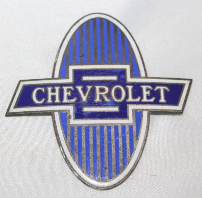 1929-1931 Chevrolet Radiator Emblem Badge Auction