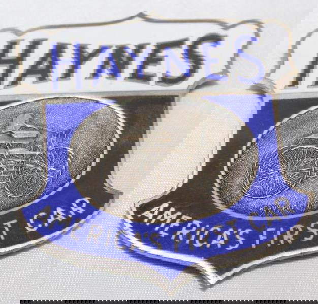 1917-1924 Haynes Radiator Emblem Badge Auction