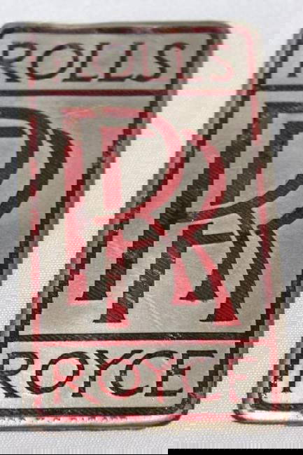 1925-1927 Rolls Royce Radiator Emblem Badge Auction