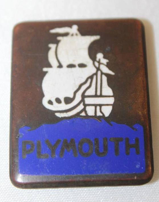 1928-1929 Chrysler Plymouth Radiator Emblem Badge Auction