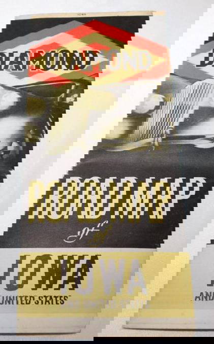 Diamond Dx Graphic 3 Panel Iowa Roadmap Auction