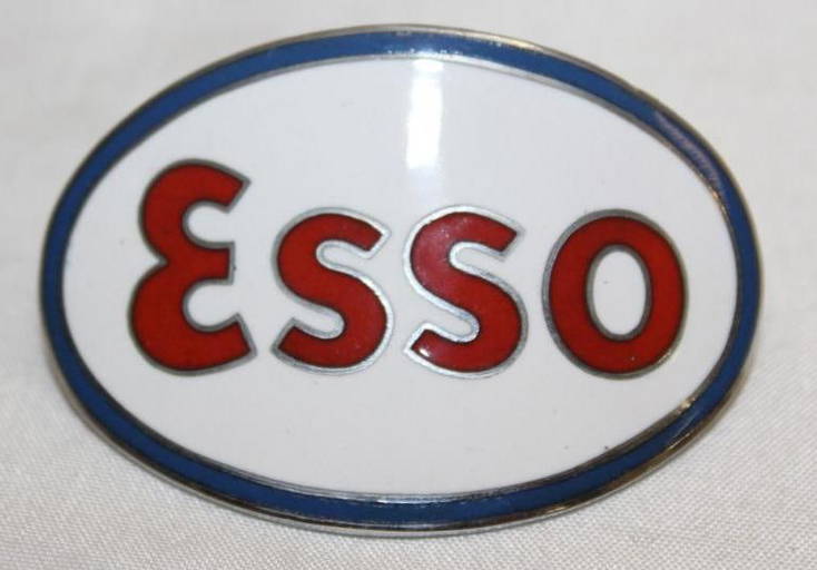 Esso Service Station Attendant Hat Badge