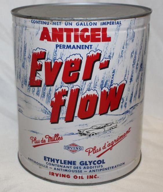 Graphic Ever Flow Irving Permanent Antifreeze 1 Imperial Gallon Can