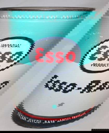 Esso Rad 1 Imperial Gallon Antifreeze Can