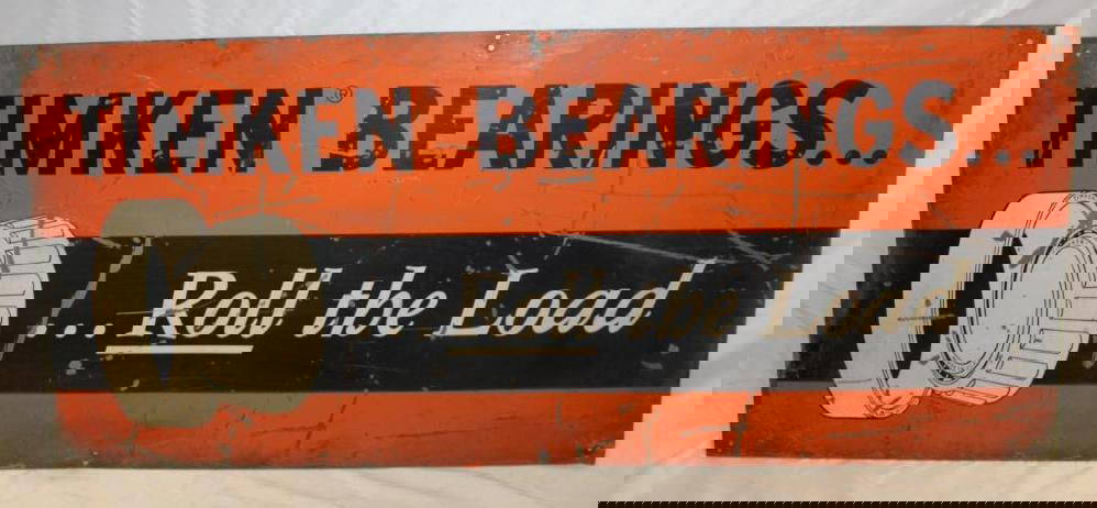 Timken Roller Bearings Advertising Sign