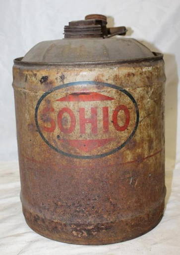 Sohio 5 Gallon Oil Can