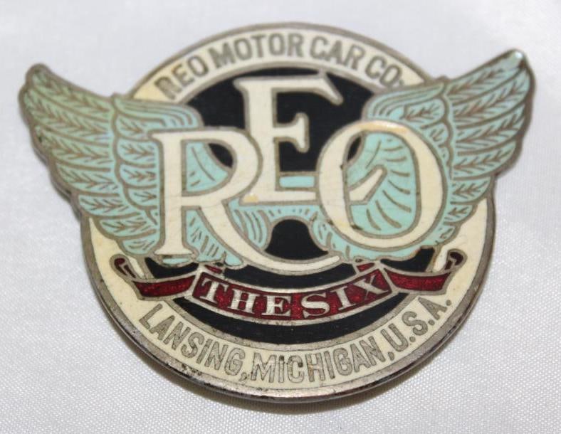 1916-1918 Reo The Six Radiator Emblem Badge Auction