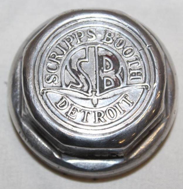 Scripps Booth Motor Car Co Threaded Automobile Hubcap Auction