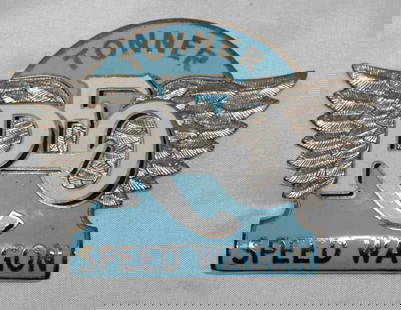 1927-1928 Reo Heavy Duty Speed-wagon Truck Radiator Emblem Badge Auction