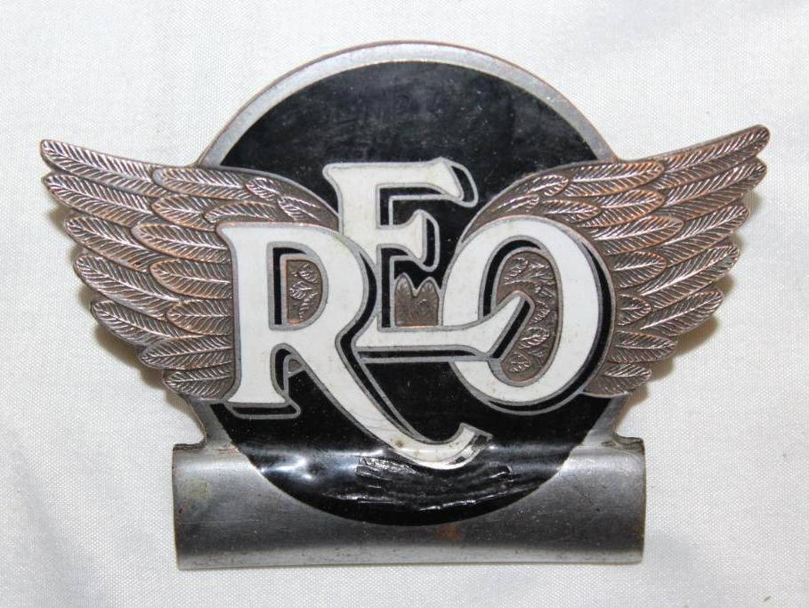 1930 Reo Commercial Vehicle Truck Radiator Emblem Badge Auction
