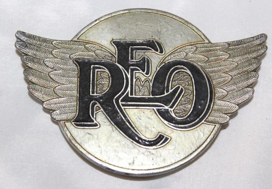 1933-1934 Reo Heavy Duty Truck & Bus Radiator Emblem Badge Auction