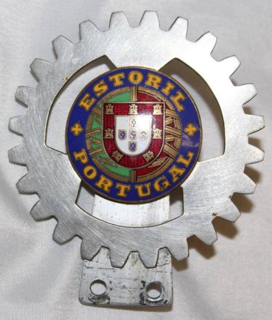 Acp Automobile Club Of Portugal Radiator Emblem Badge Auction