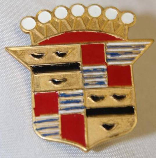 1940's Cadillac Radiator Emblem Badge Auction