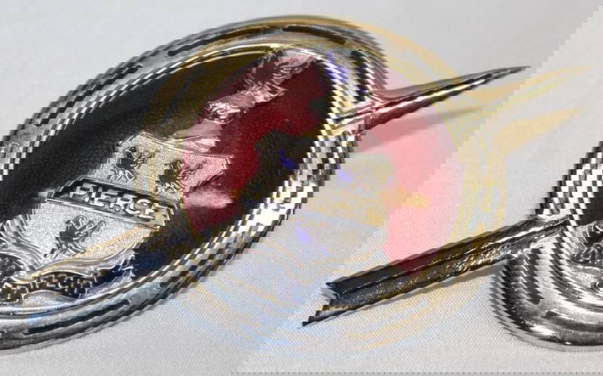 1934-1938 Pierce Arrow Radiator Emblem Badge Auction