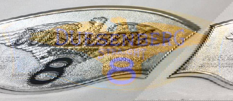 1922 1927 Duesenberg Straight 8 Radiator Emblem Badge