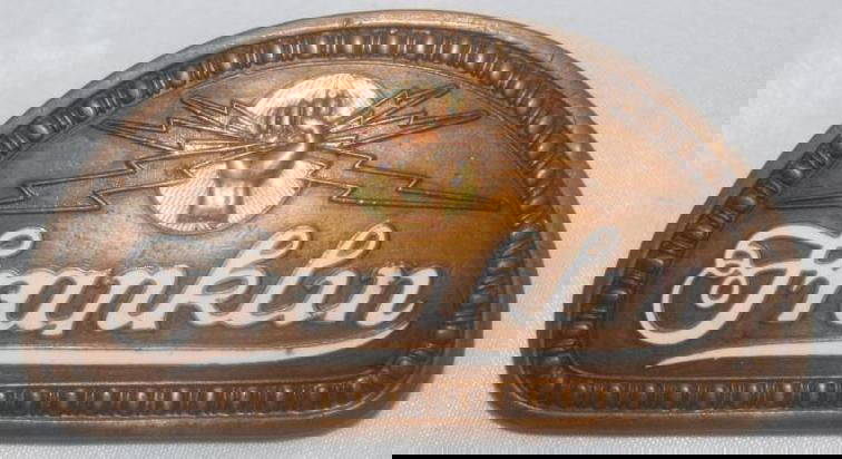 1922 Franklin Motor Car Co Radiator Emblem Badge Auction