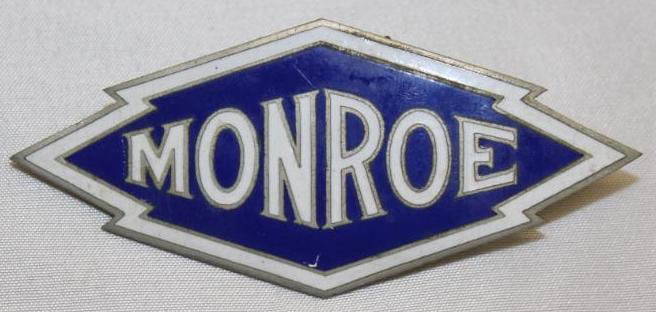 1914 1923 Monroe Radiator Emblem Badge