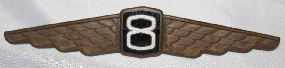 1929-1930 Nash 8 Radiator Emblem Badge Auction