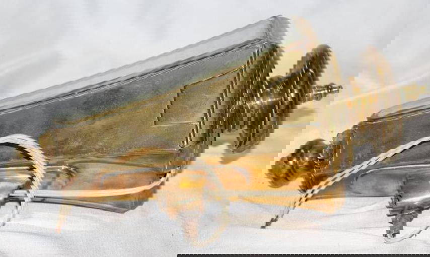 Pierce Arrow Brass Automobile Sidelight Auction