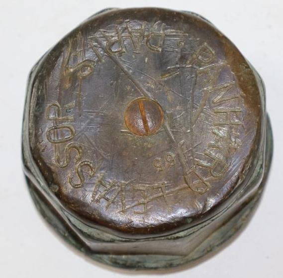 Panhard Levassor Paris Brass Automobile Threaded Hubcap Auction