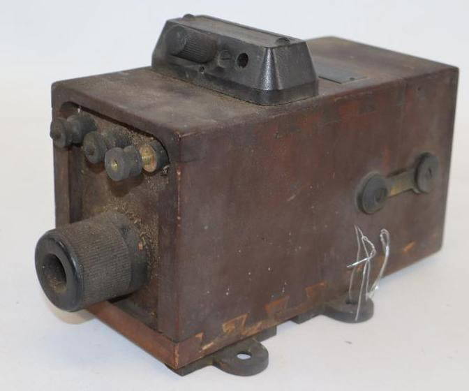 The Connecticut Wooden Single Cylinder Automobile Coil Box Auction