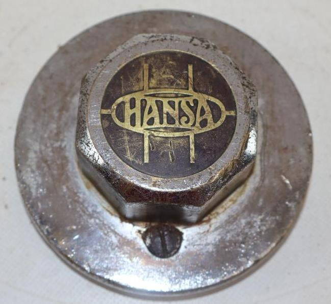 Hansa Threaded Automobile Hubcap Auction
