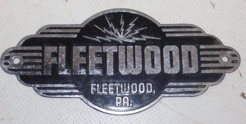 Fleetwood Body Identification Tag Auction