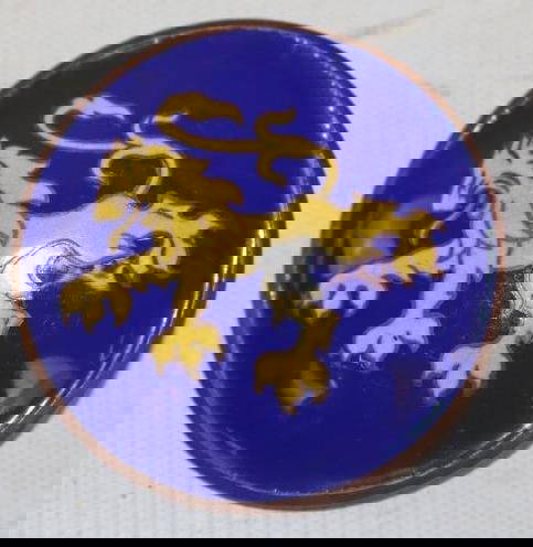 Scottish Lion Cloisonne Radiator Emblem Badge Auction