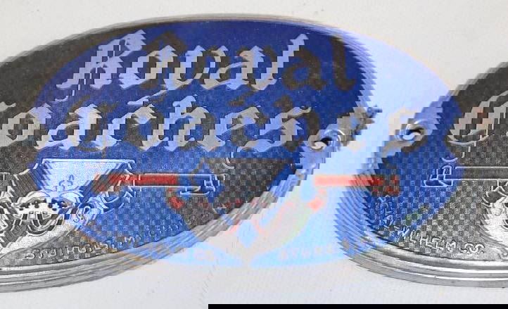 Cloisonne Royal Coaches Emblem Badge Auction