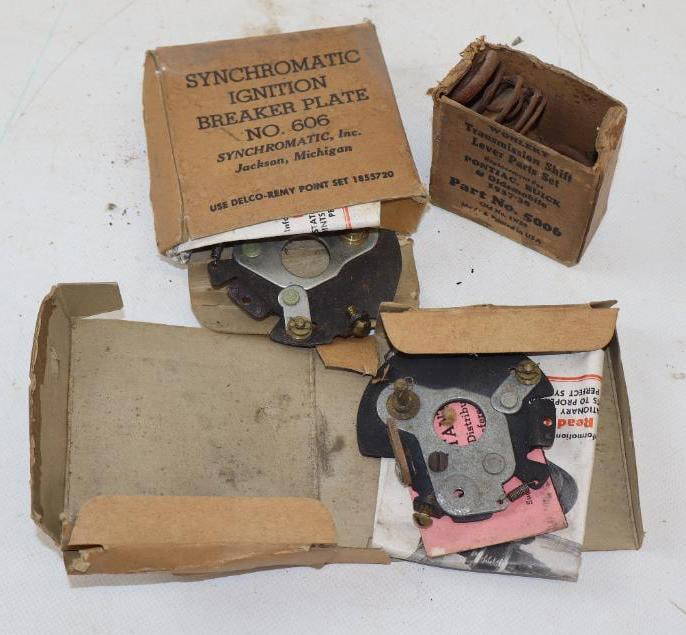Group Of 3 1930's Pontiac And Delco-remy Parts In Original Boxes Auction