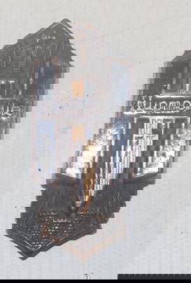 1933-35 Hupmobile Cloisonne Radiator Emblem Badge Auction