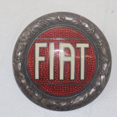 1925 - 1930 Fiat Radiator Emblem Badge Auction