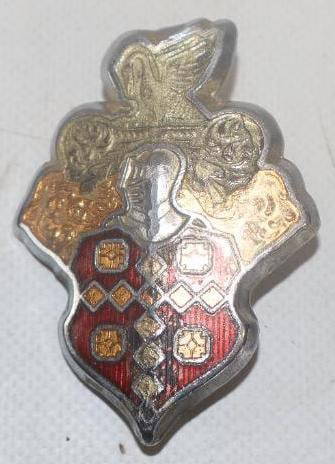 1948-50 Packard Cloisonne Automobile Radiator Emblem Badge Auction