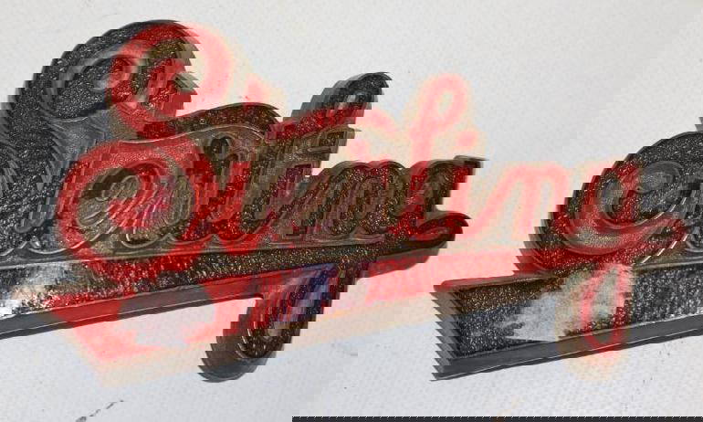 1940's Cloisonne Sterling Truck Radiator Emblem Badge Auction