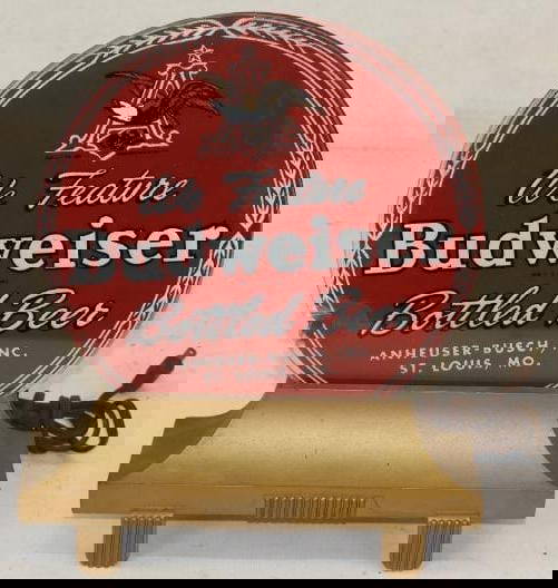 Budweiser "we Feature Bottled Beer" Light-up Countertop Display Sign ...