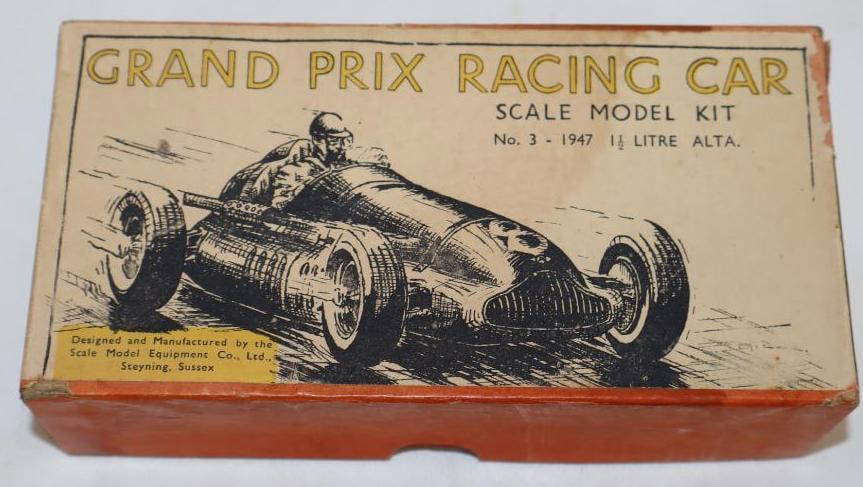 Grand Prix Racing Car Scale Model Kit Number 3 1947 1.5 Liter Alta In ...