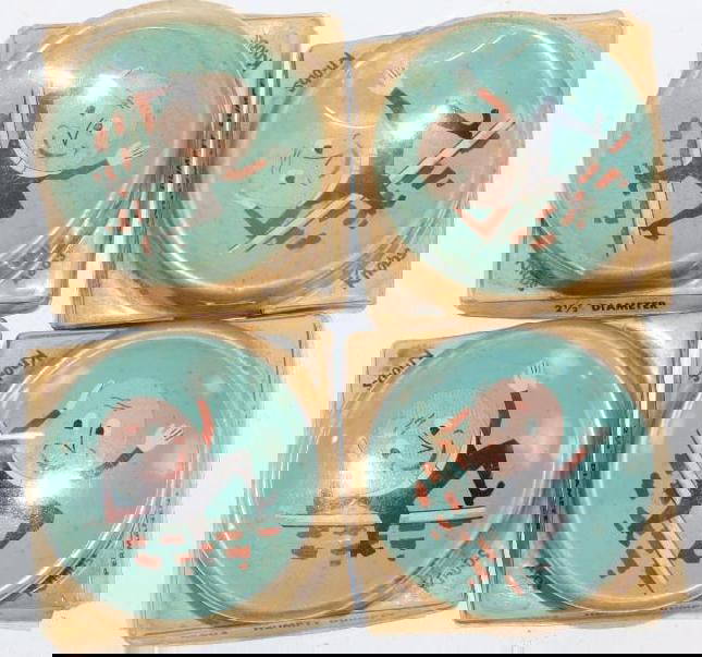 Group Of 4 Humpty Dumpty American Cabinet Hardware Drawer Pulls In ...