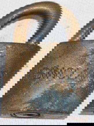 Brass Sinclair Gas Pump Lock Auction