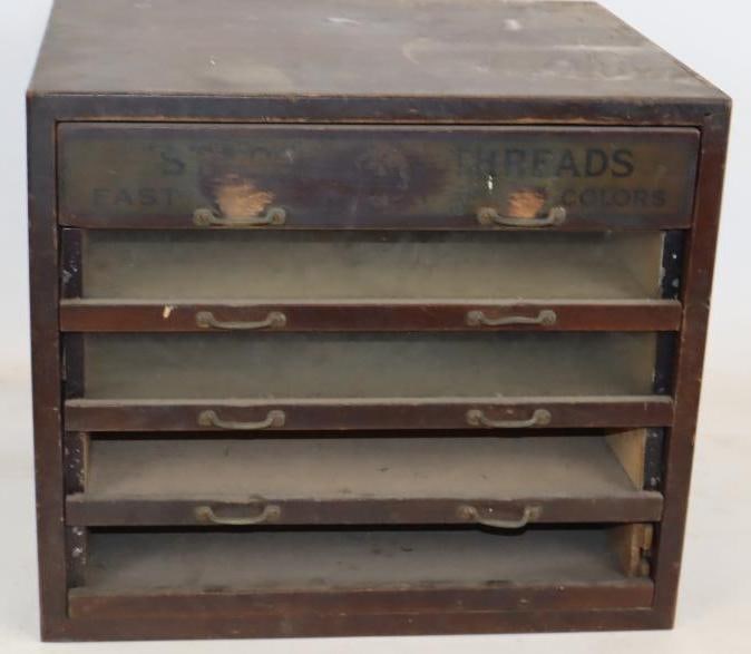 Star Threads Fast Colors Wooden Advertising Countertop Display Cabinet ...