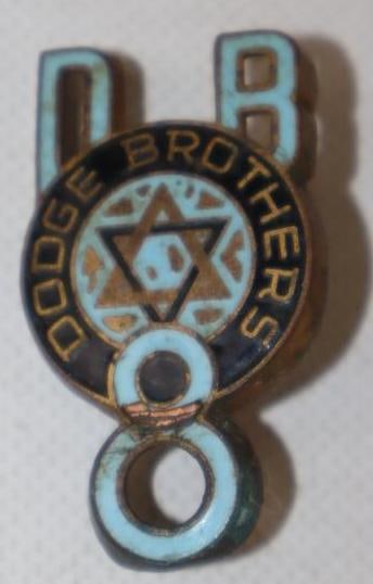 1930 Dodge Brothers 8 Cloisonne Emblem Auction