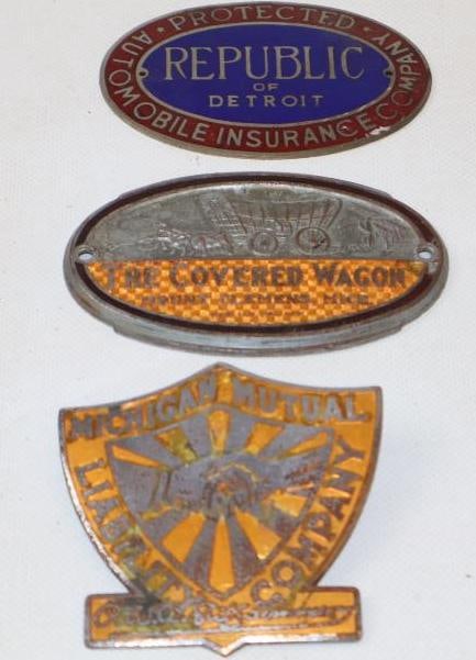 Group Of 3 The Covered Wagon, Michigan Mutual, And Republic Of Detroit ...