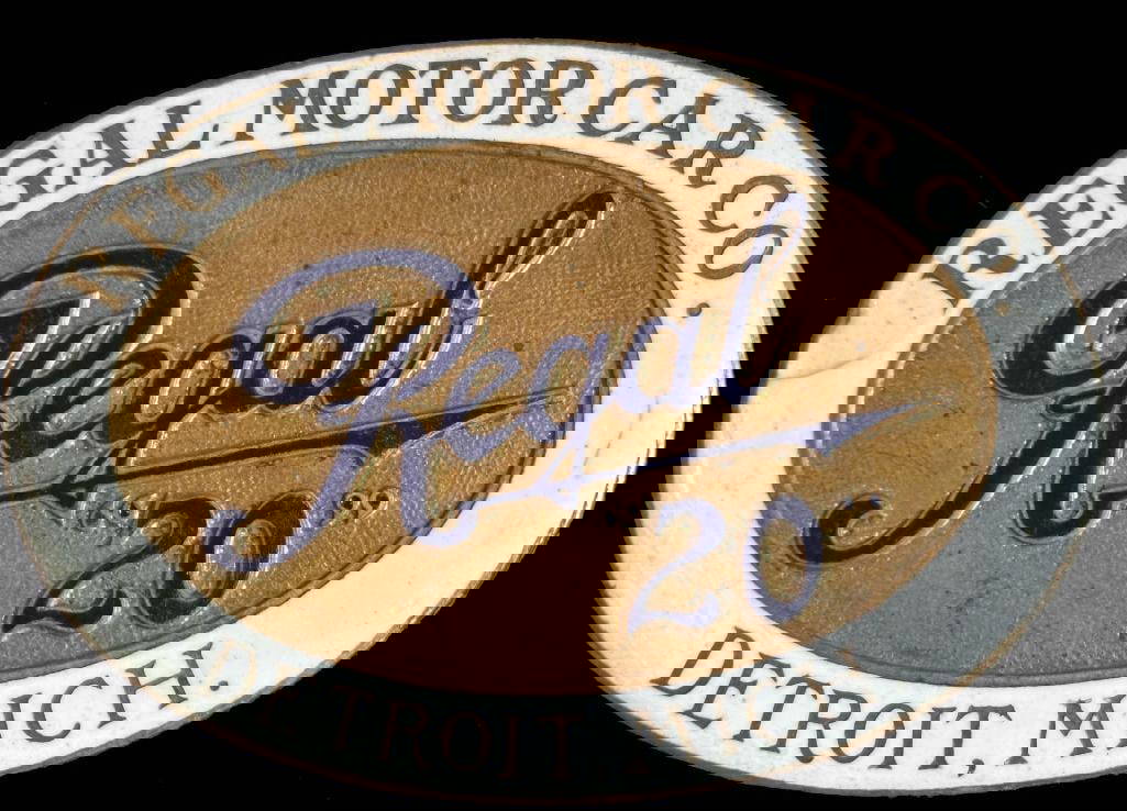 1911 Regal 20 Radiator Emblem Auction