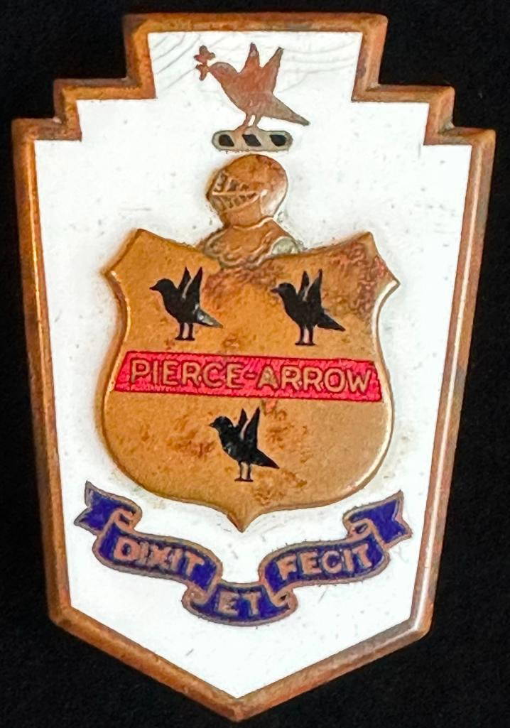 1928 Pierce Arrow Radiator Emblem Auction