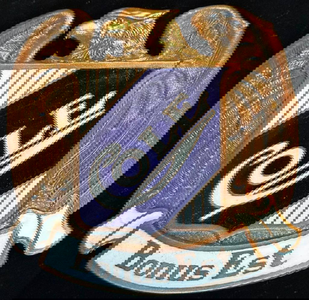 1912-1913 Cole Radiator Emblem Auction