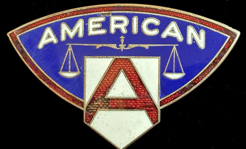 1919 American Six Radiator Emblem Auction
