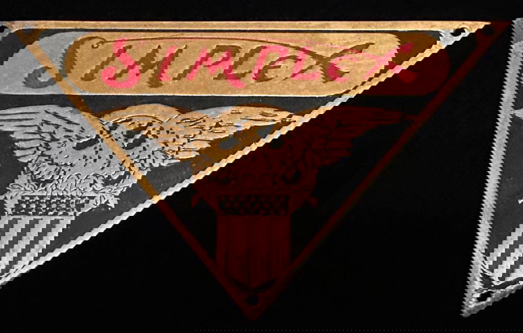 1909-1910 Simplex Radiator Emblem Auction