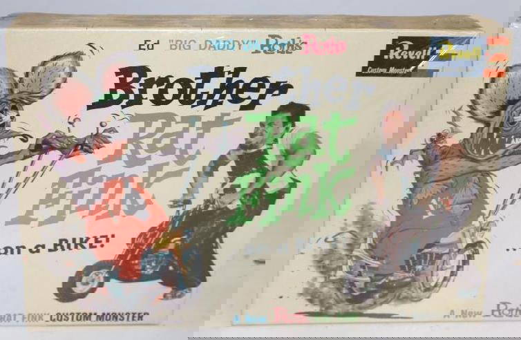 1964 Brother Rat Fink Sealed Revell Plastic Model Kit Auction